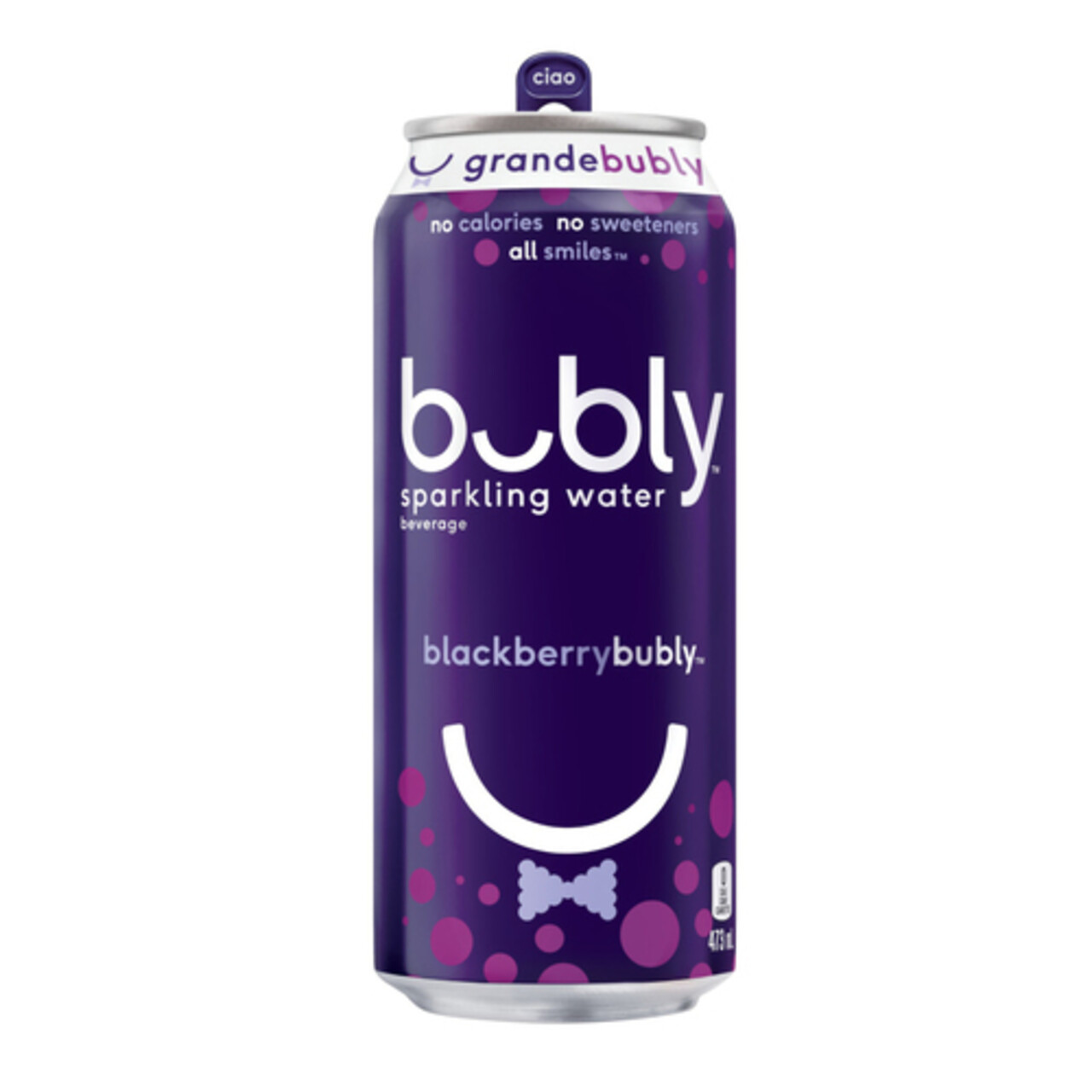 Bubly Sparkling Water Blackberry 473 ml (can) - Voilà Online Groceries ...