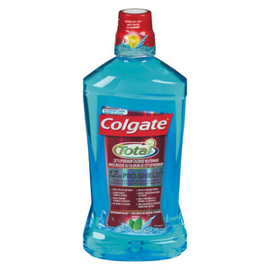 Colgate Total 12 Hour Pro Shield Mouthwash Peppermint Blast 1 L - Voilà ...
