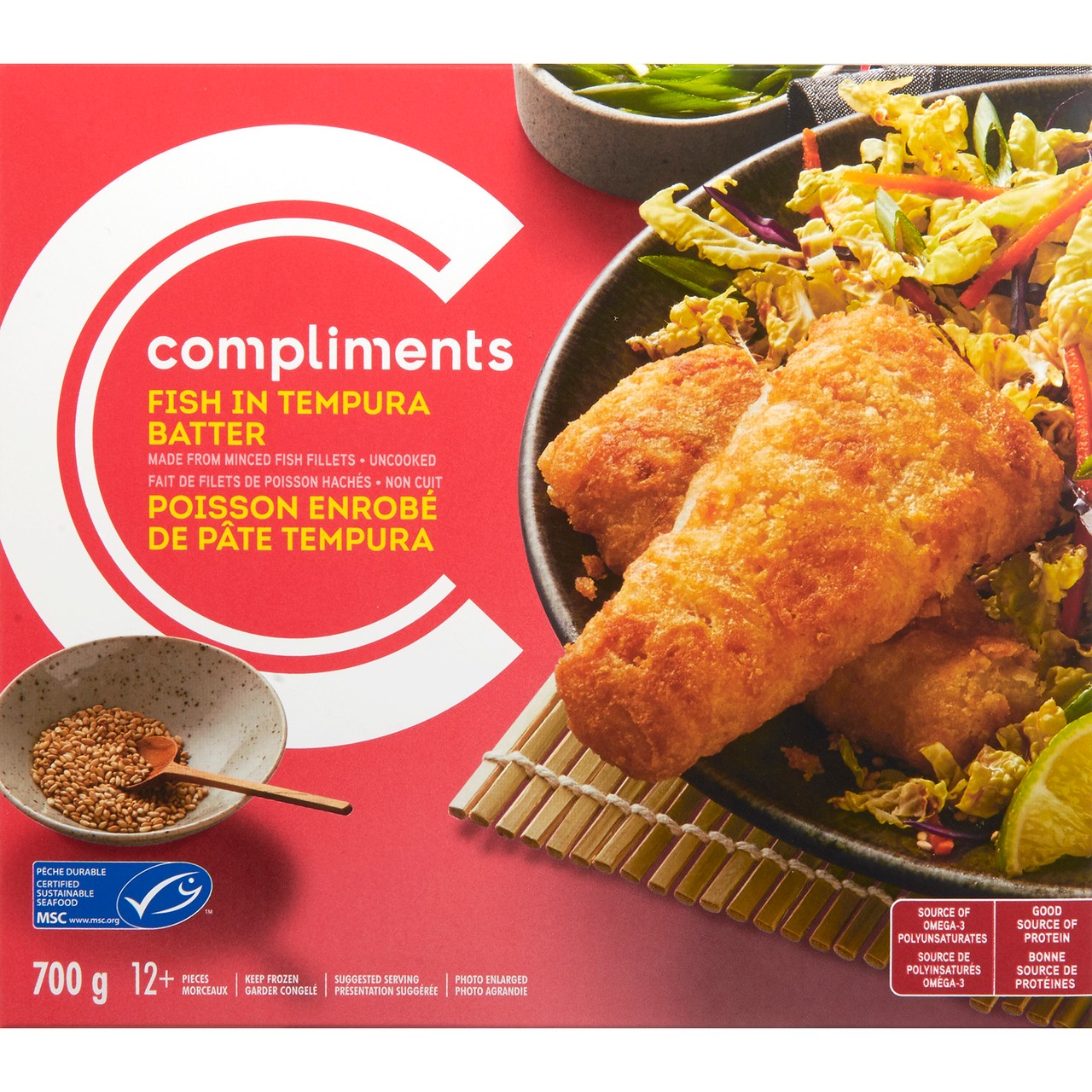 Compliments Frozen Fish In Tempura Batter 700 g - Voilà Online ...