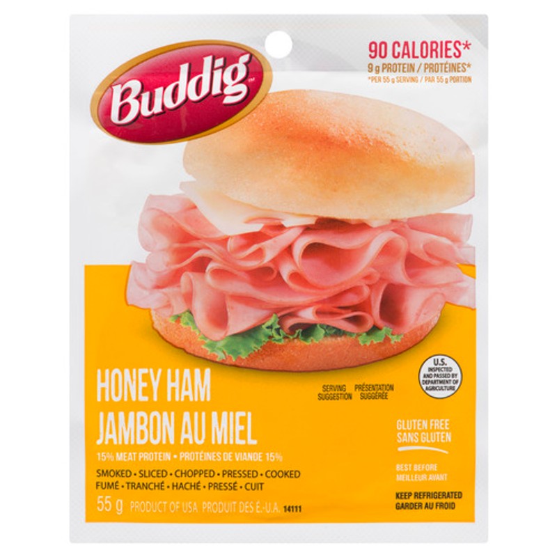 Buddig Ham Honey 55 g - Voilà Online Groceries & Offers