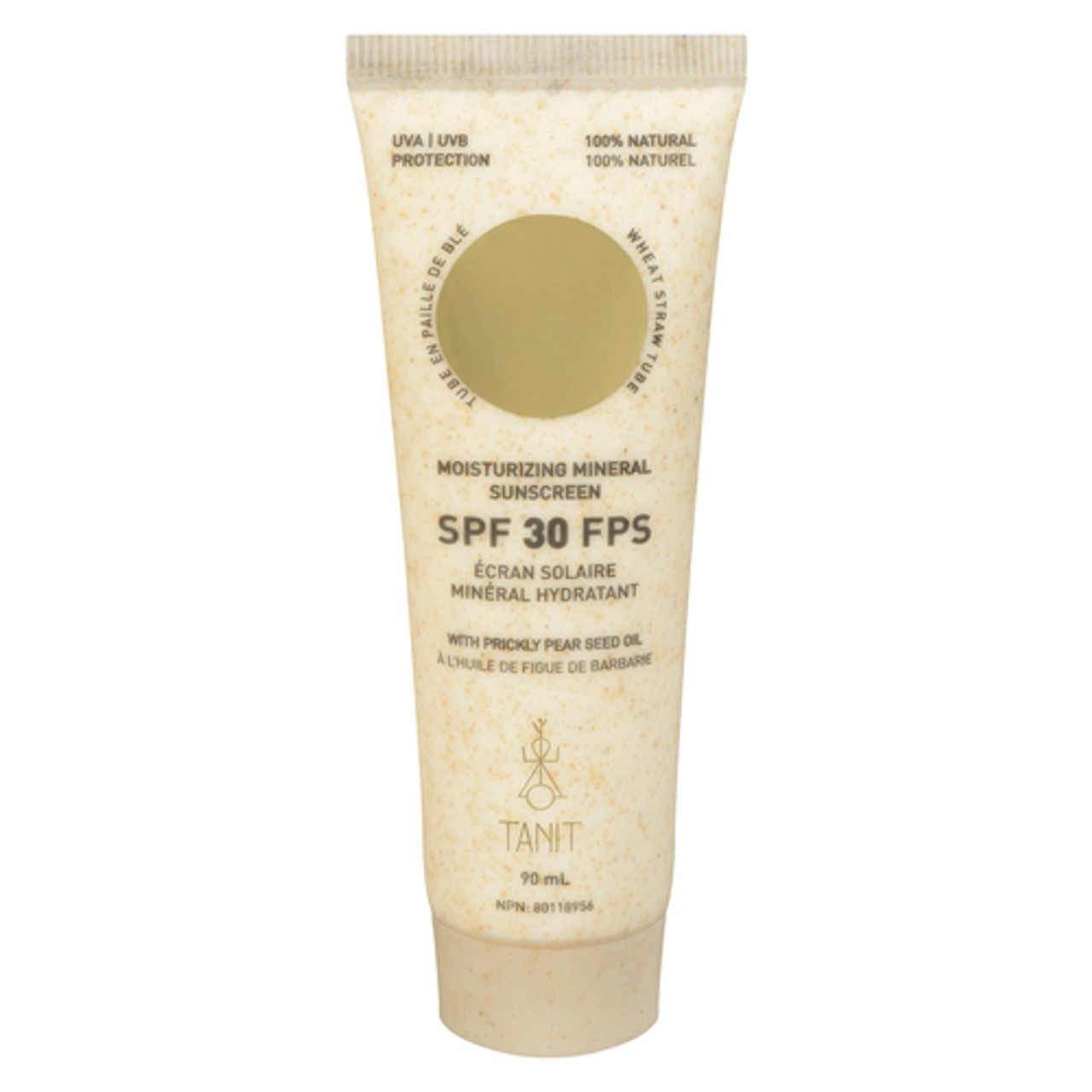 Tanit Mineral Sunscreen Moisturizing SPF 30 Coconut + Vanilla 90 ml ...