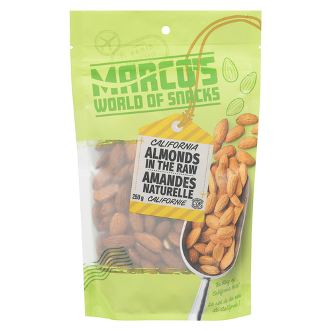 Marco's World Of Snacks California Almonds In The Raw 250 g - Voilà ...