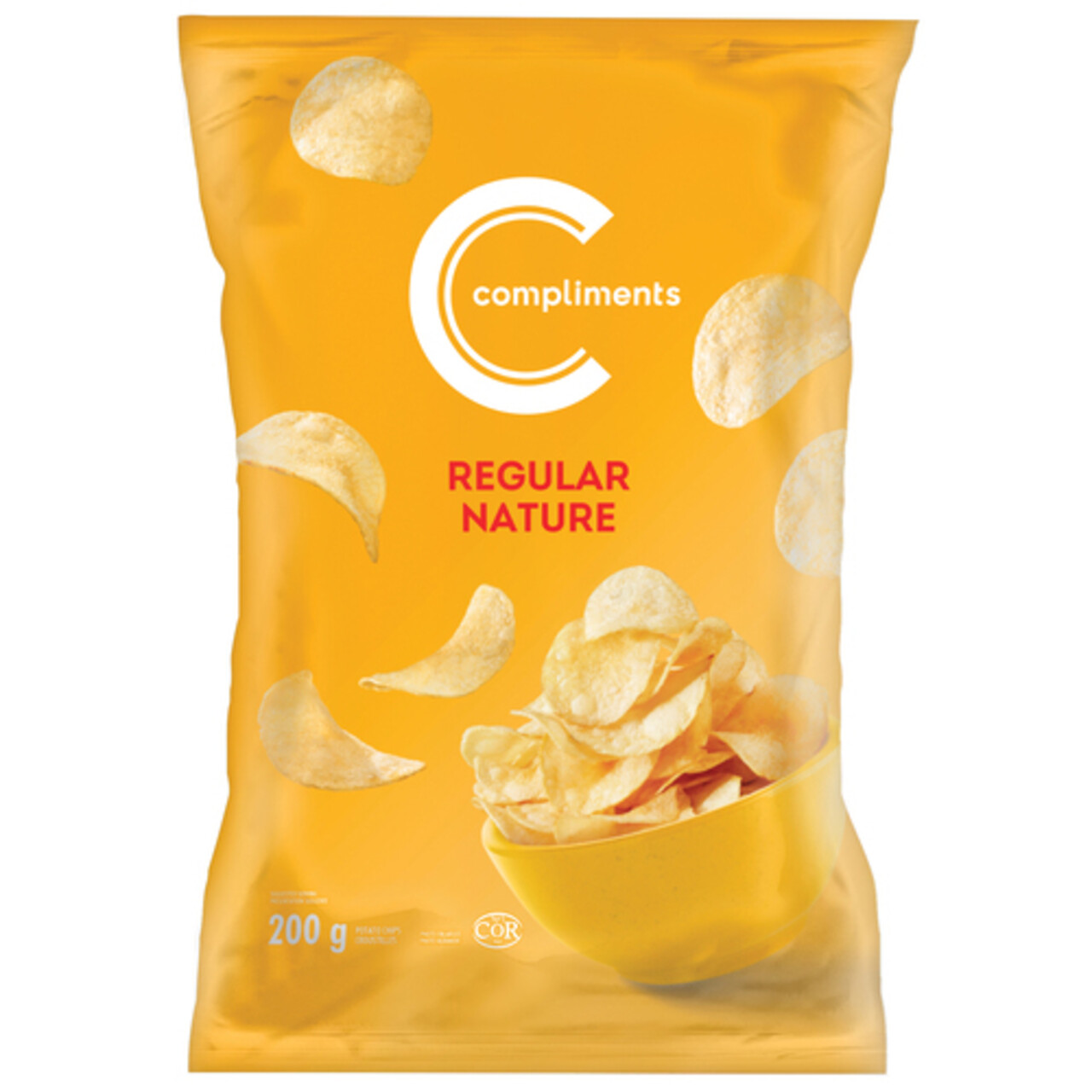 Compliments Potato Chips Regular 200 g - Voilà Online Groceries & Offers