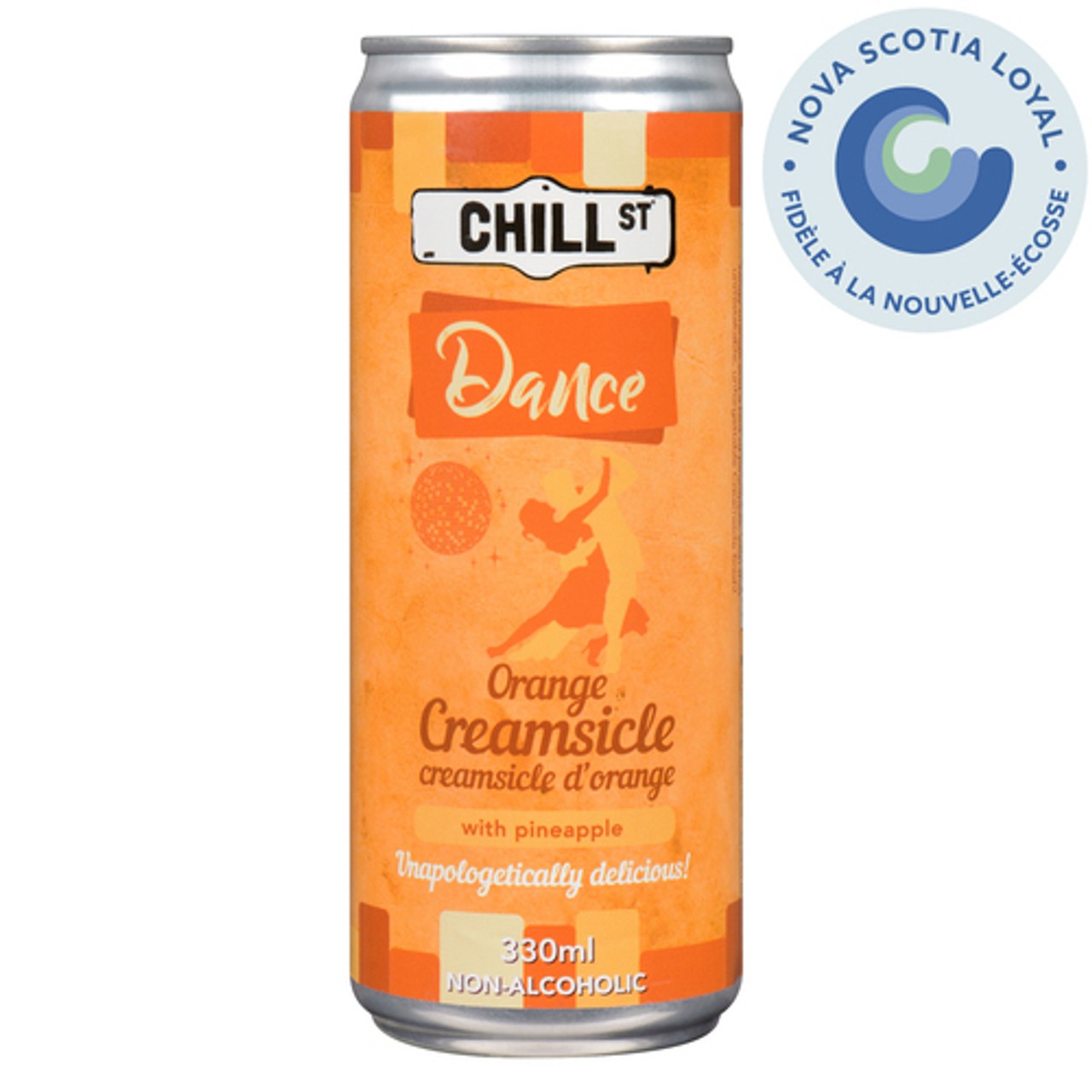 Chill Street Soft Drink Dance Orange Creamsicle 330 ml (can) - Voilà ...