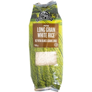 Farm Boy Patna Rice Long Grain White 750 g - Voilà Online Groceries ...