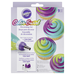 Wilton Tri Color Decorating Set 9 EA - Voilà Online Groceries & Offers