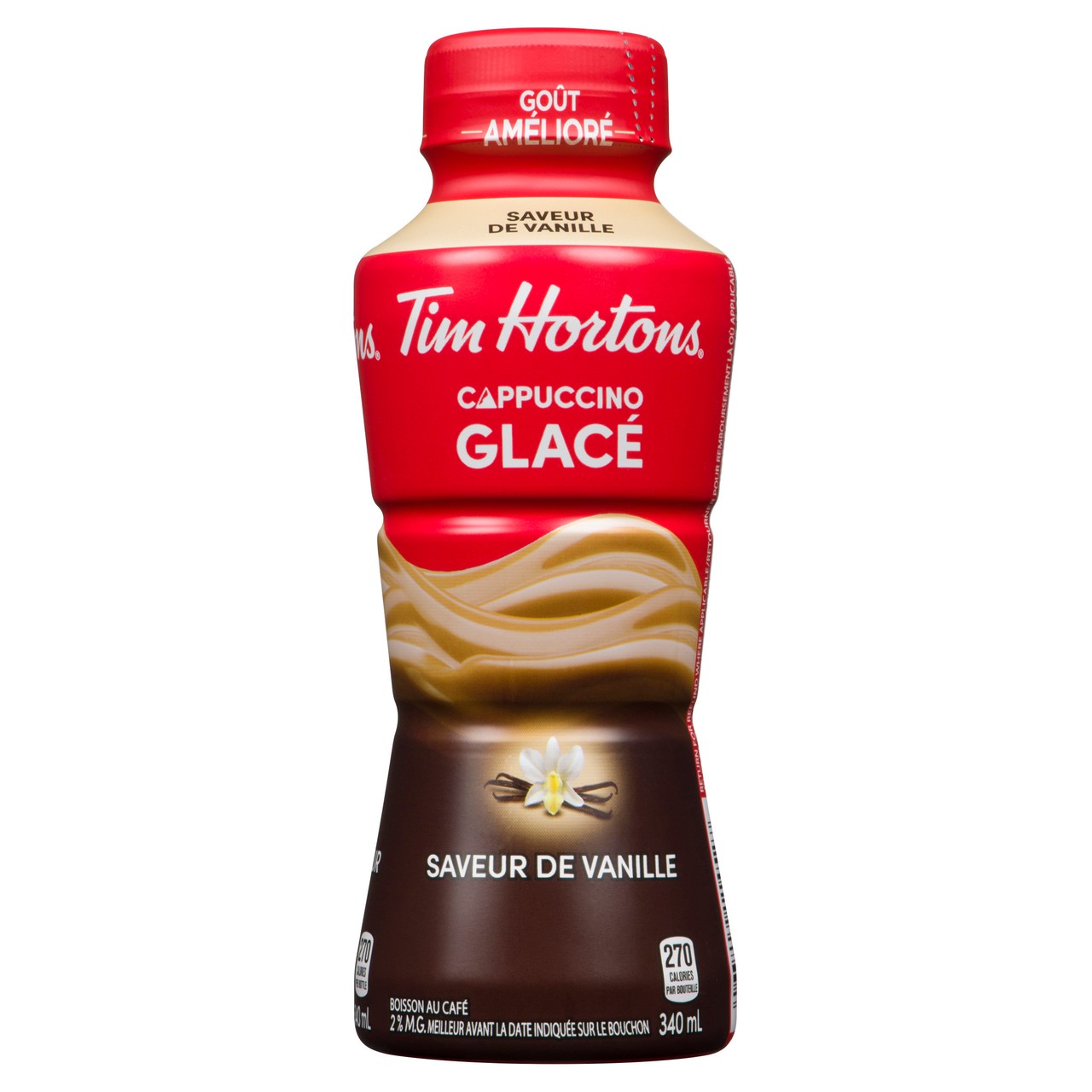 Tim Hortons Iced Cappuccino Vanilla 340 ml (bottle) - Voilà Online ...