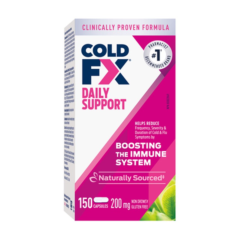 Cold FX Gluten-Free 200 mg Daily Support Capsules 150 EA - Voilà Online ...
