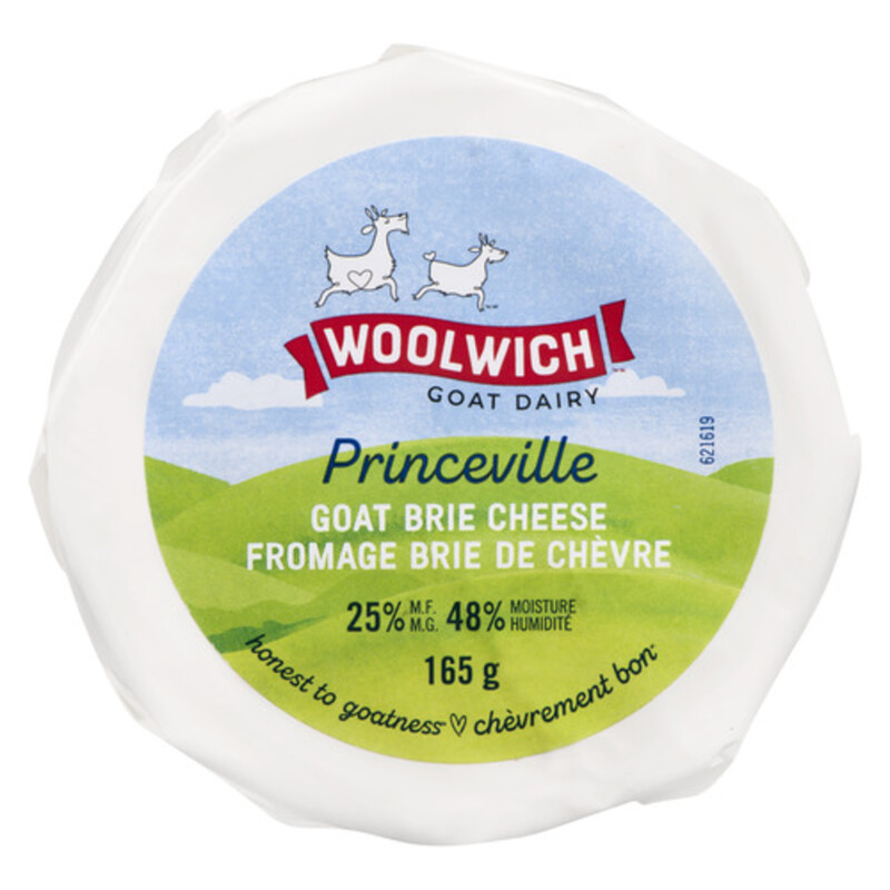 Woolwich Dairy Brie Goat Milk 165 g - Voilà Online Groceries & Offers