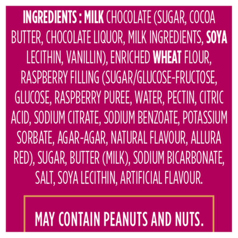 Leclerc Celebration Butter Cookies Milk Chocolate Coated Raspberry 240 ...