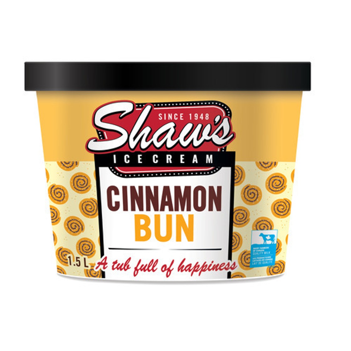 Shaw's Ice Cream Cinnamon Bun 1.5 L - Voilà Online Groceries & Offers