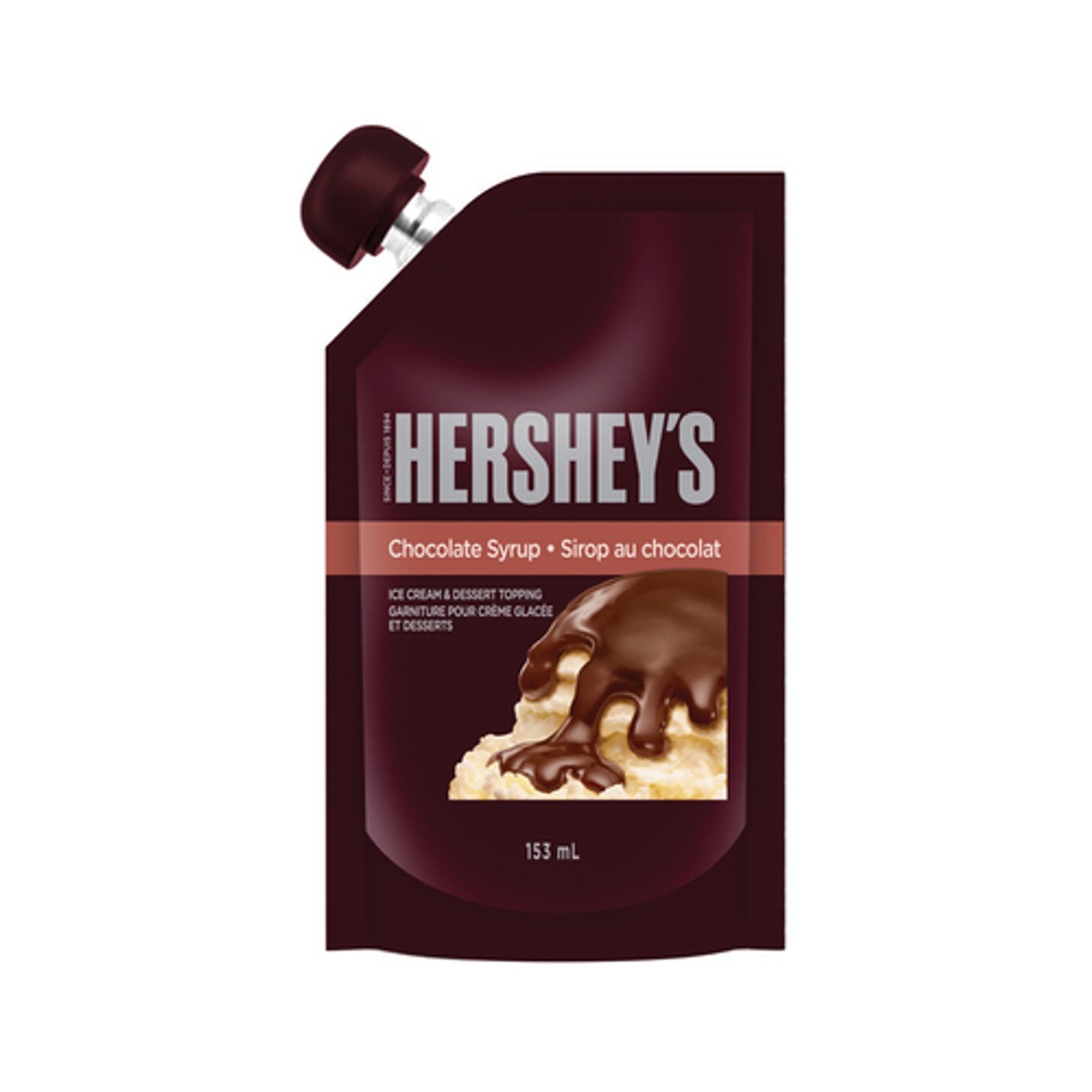 Hershey's Pouch Syrup Chocolate 153 ml - Voilà Online Groceries & Offers