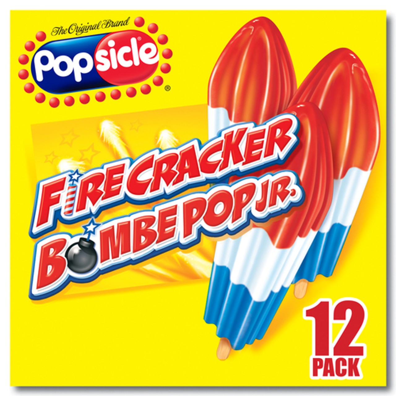 Popsicle Firecracker Ice Pops Cherry Lemon 12 x 50 ml - Voilà Online ...