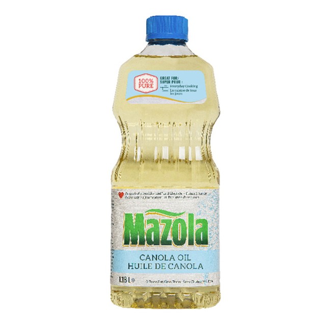 Mazola Canola Oil 100% Pure 1.18 L - Voilà Online Groceries & Offers