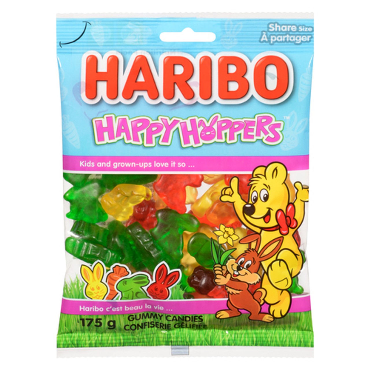 Haribo Happy Hoppers Gummy Candy 175 g - Voilà Online Groceries & Offers