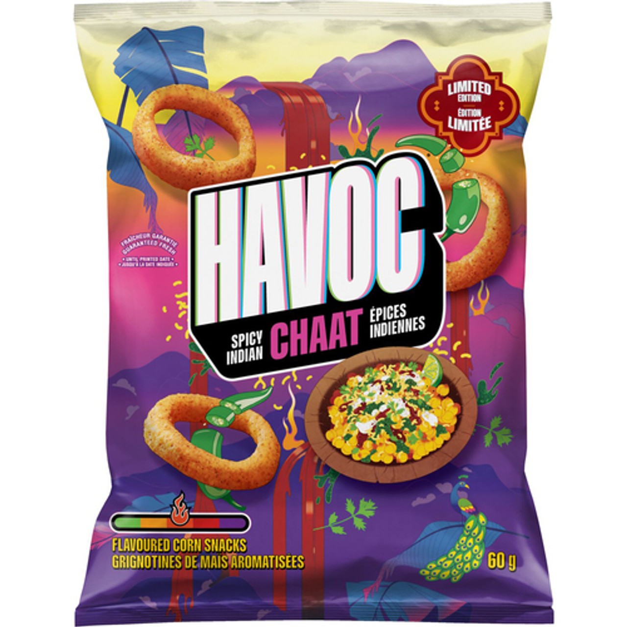 Havoc Corn Snacks Spicy Indian Chaat Flavoured 60 g - Voilà Online ...