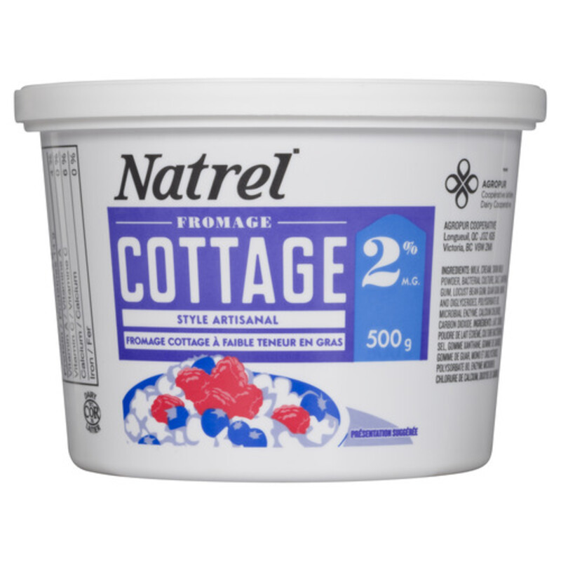 Sealtest By Natrel 2% Cottage Cheese Artisan Style 500 g - Voilà Online ...