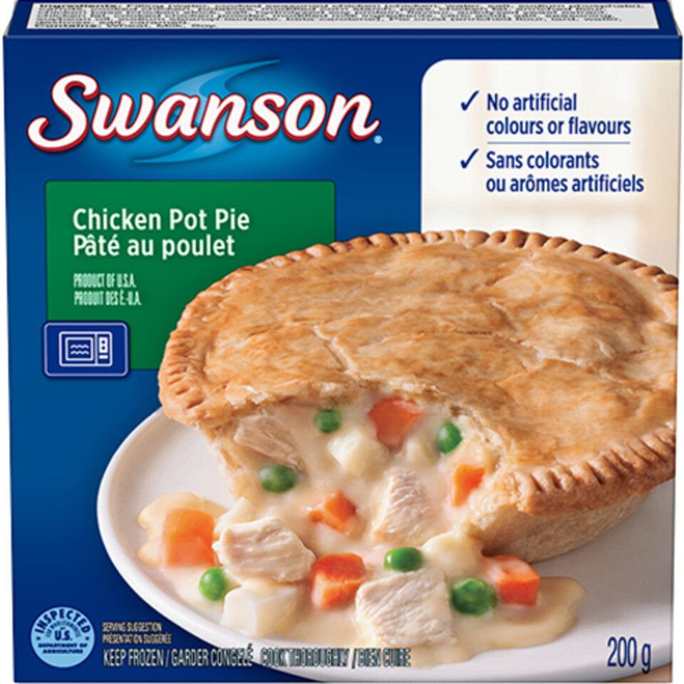 Swanson Frozen Chicken Pot Pie 200 g - Voilà Online Groceries & Offers