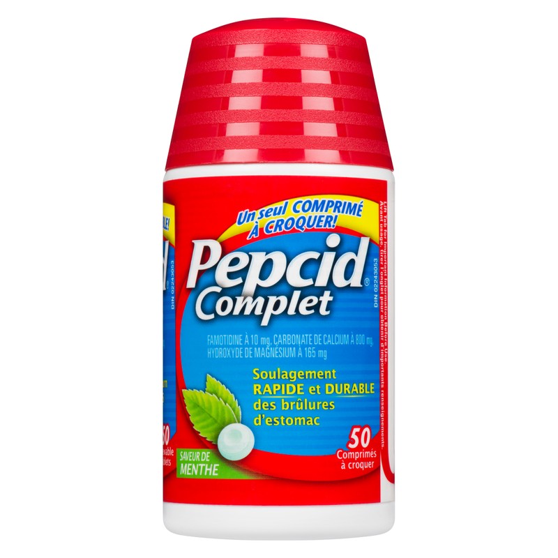 Pepcid Complete Acid Control Mint Chew Tablets 50 EA - Voilà Online ...