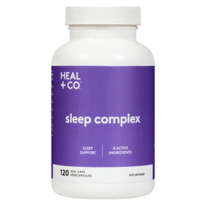 Heal + Co. Nutritional Supplement Sleep Complex Vegi-Caps 120 Count ...