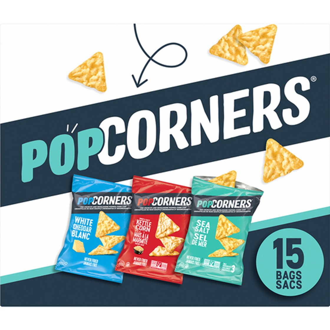 PopCorners Popped-Corn Chips Variety Pack 270 g - Voilà Online ...