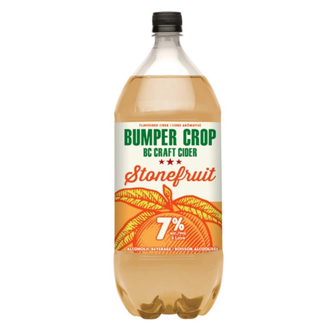 Bumper Crop Cider 7% Alcohol Stonefruit 2 L (bottle) - Voilà Online ...