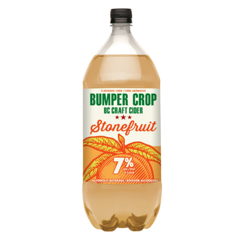 Bumper Crop Cider 7% Alcohol Stonefruit 2 L (bottle) - Voilà Online ...