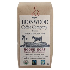 Ironwood Whole Bean Coffee Rogue Goat Espresso Blend 340 g - Voilà ...