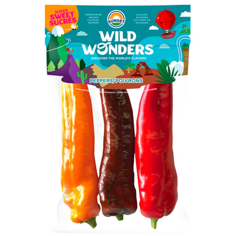 Wild Wonders Peppers Sweet Twister 340 g - Voilà Online Groceries & Offers
