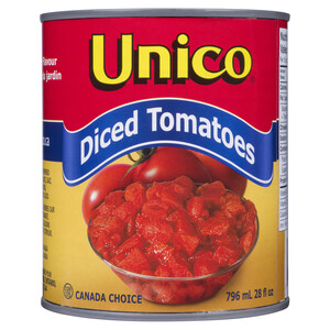 Unico Diced Tomatoes 796 ml - Voilà Online Groceries & Offers