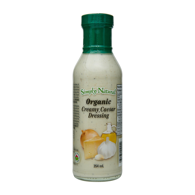 Simply Natural Caesar Organic Dressing 354 ml - Voilà Online Groceries ...