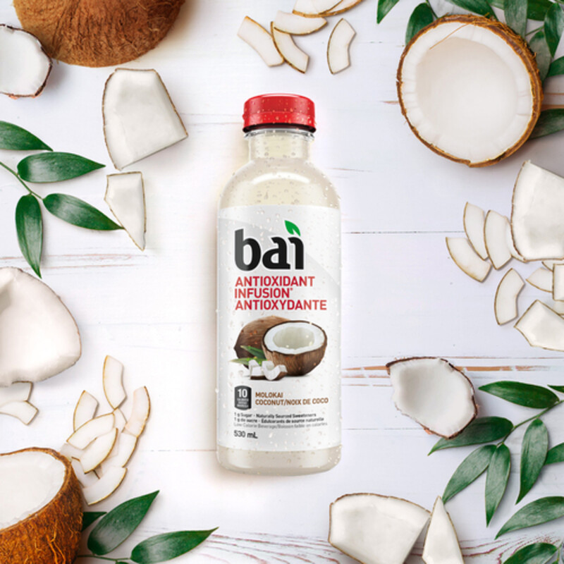 Bai Antioxidant Infusion Molokai Coconut 530 ml (bottle) - Voilà Online ...