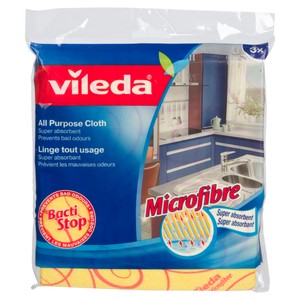 Vileda All Purpose Cleaning Cloth Super Absorbent 3 EA - Voilà Online ...