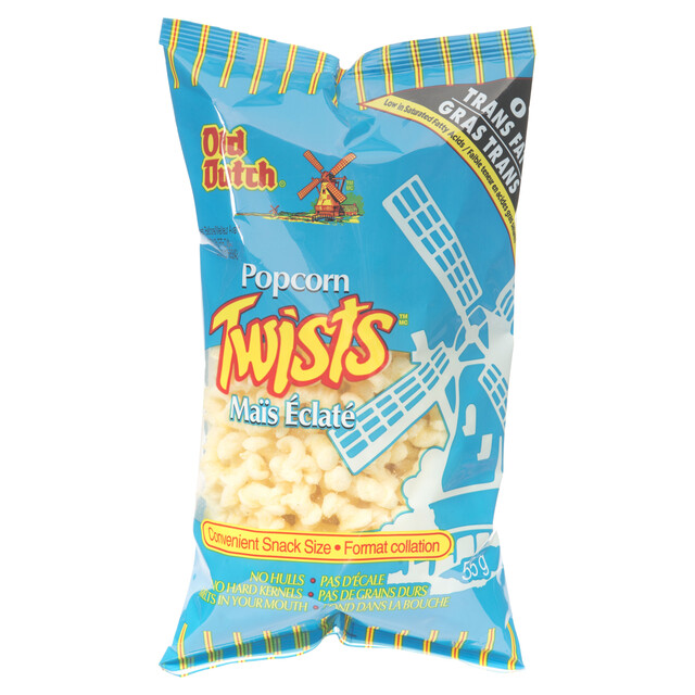 Old Dutch Popcorn Twists 55 g - Voilà Online Groceries & Offers