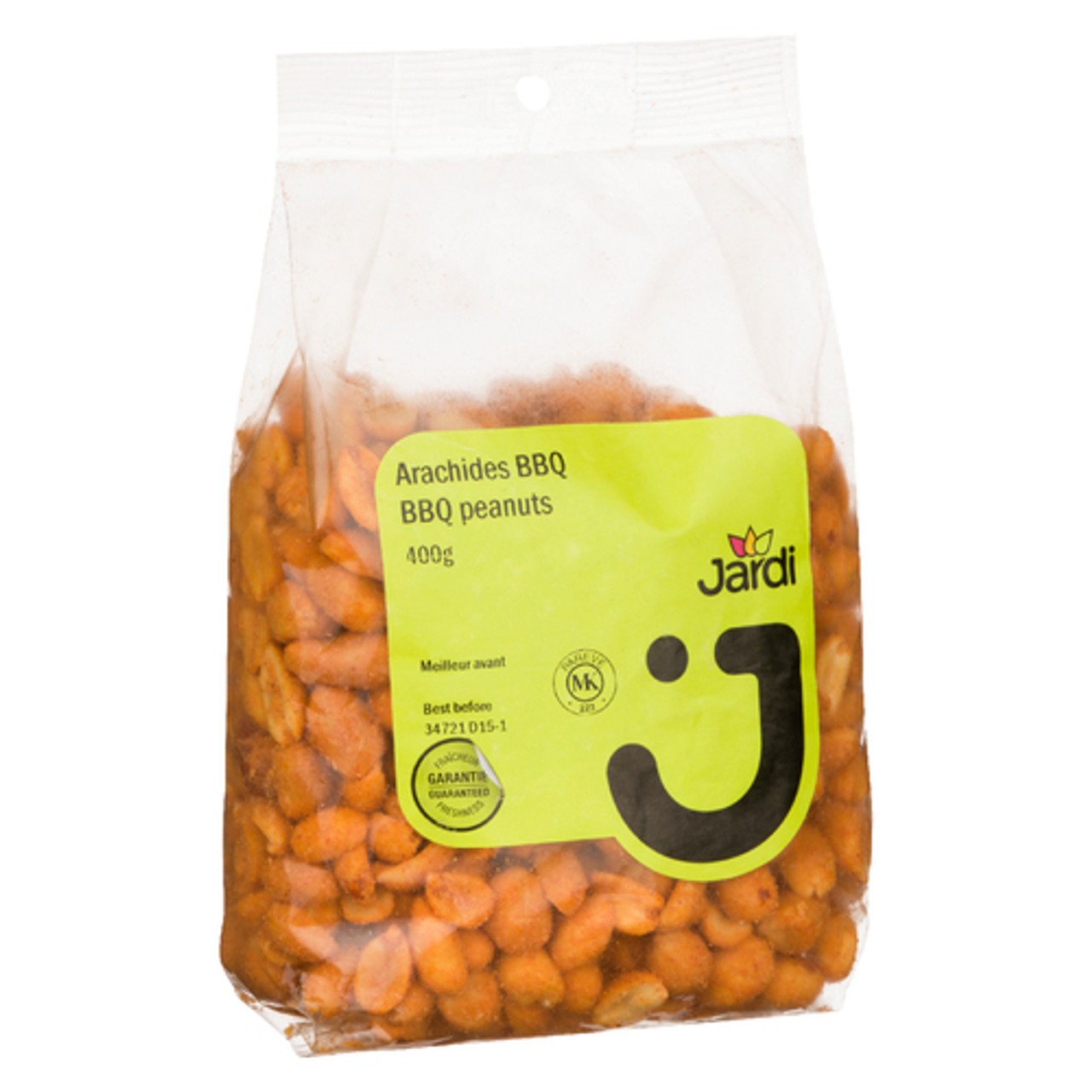 Les Aliments Jardi BBQ Peanuts 400 g - Voilà Online Groceries & Offers