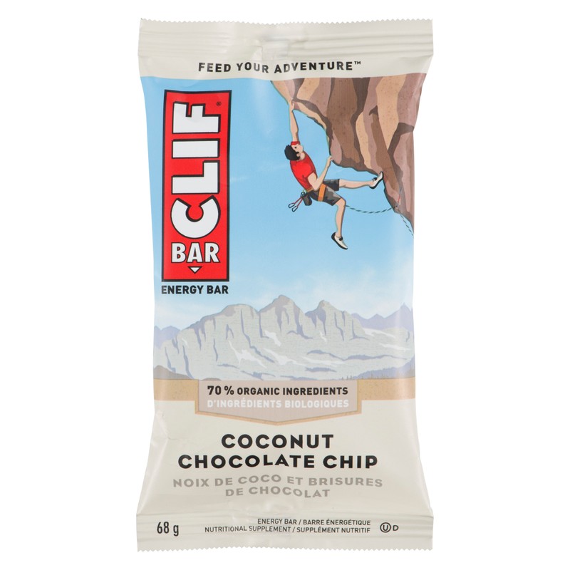 Clif Energy Bar Coconut Chocolate Chip 68 g - Voilà Online Groceries ...