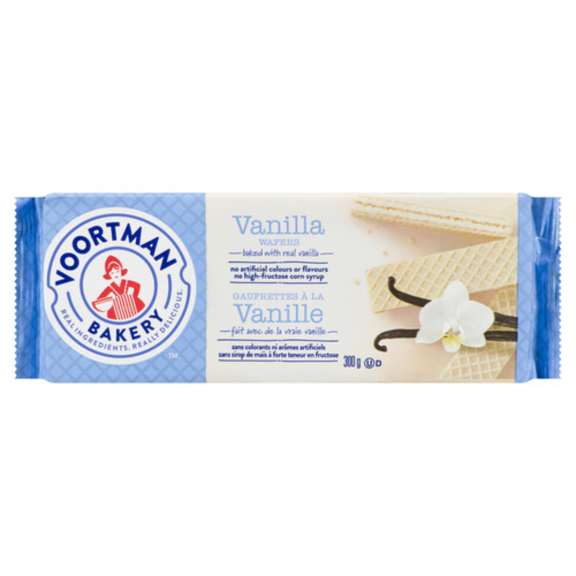 Voortman Wafers Vanilla 300 g - Voilà Online Groceries & Offers