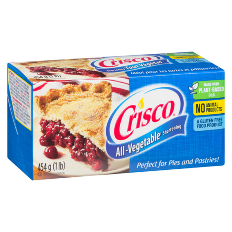 Crisco All Vegetable Shortening 454 g - Voilà Online Groceries & Offers