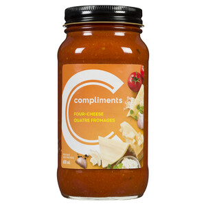 Compliments Pasta Sauce Four Cheese 650 ml - Voilà Online Groceries ...