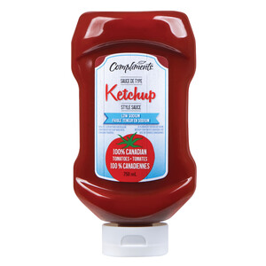 Voilà | Online Grocery Delivery - Compliments Ketchup Low Sodium 750 mL