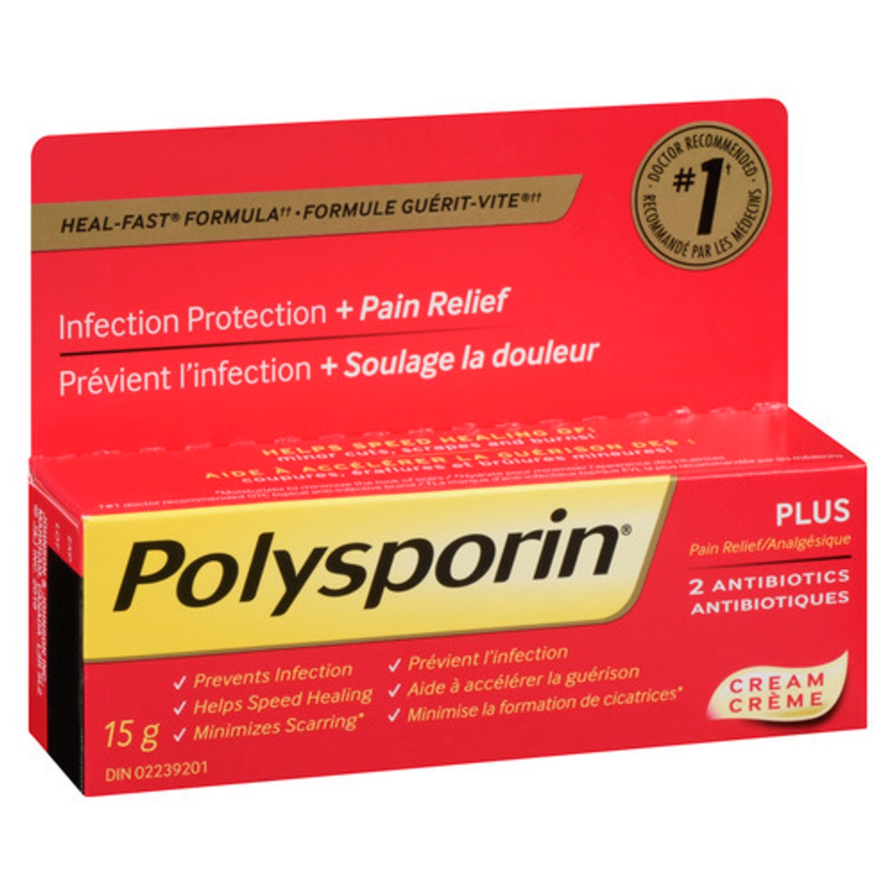 Polysporin Plus First Aid Other 15 g - Voilà Online Groceries & Offers