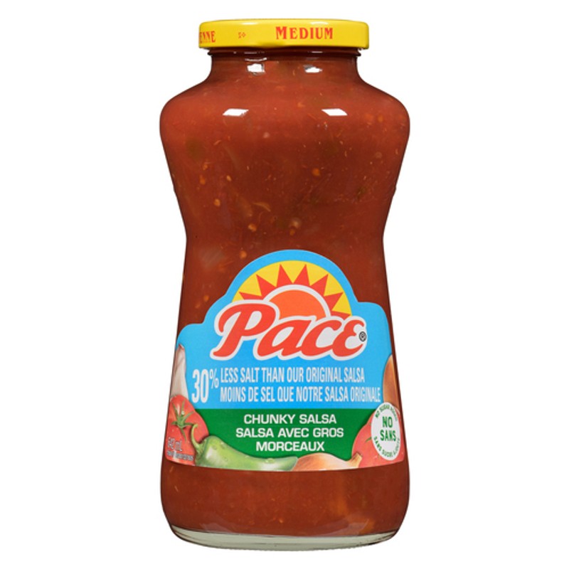 Pace Salsa Medium Thick Chunky Low Sodium 642 ml - Voilà Online ...