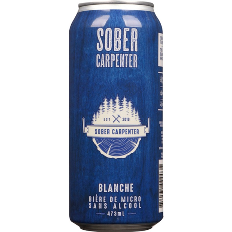 Sober Carpenter Non Alcoholic Beer White Craft 473 ml (can) - Voilà ...
