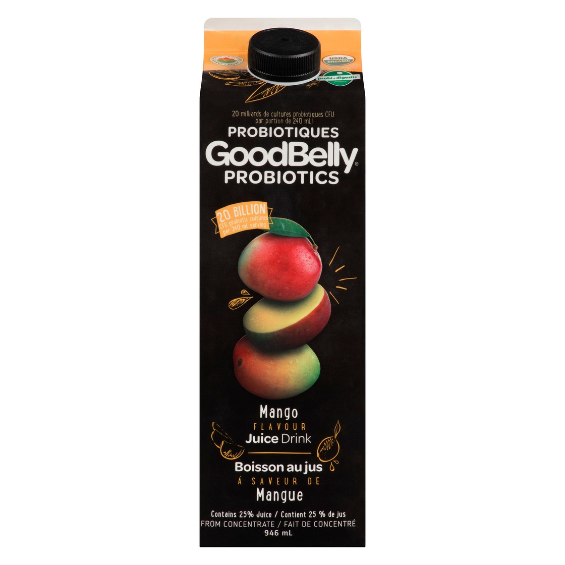 Good Belly Juice Mango 946 ml - Voilà Online Groceries & Offers