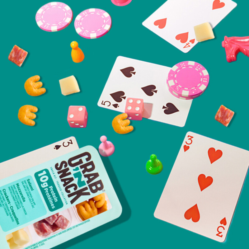 Grab'N Snack Snack Kit Salami And Mozzarella Cheese 45 g - Voilà Online ...