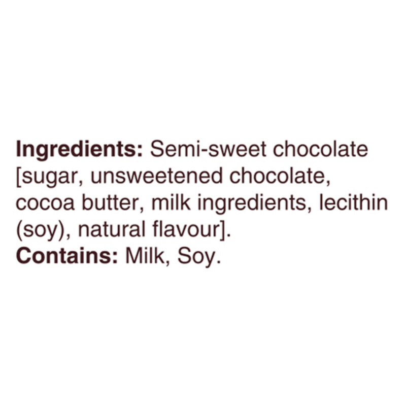 Hershey's Gluten-Free Chipits Chocolate Chips Pure Semi Sweet 540 g ...