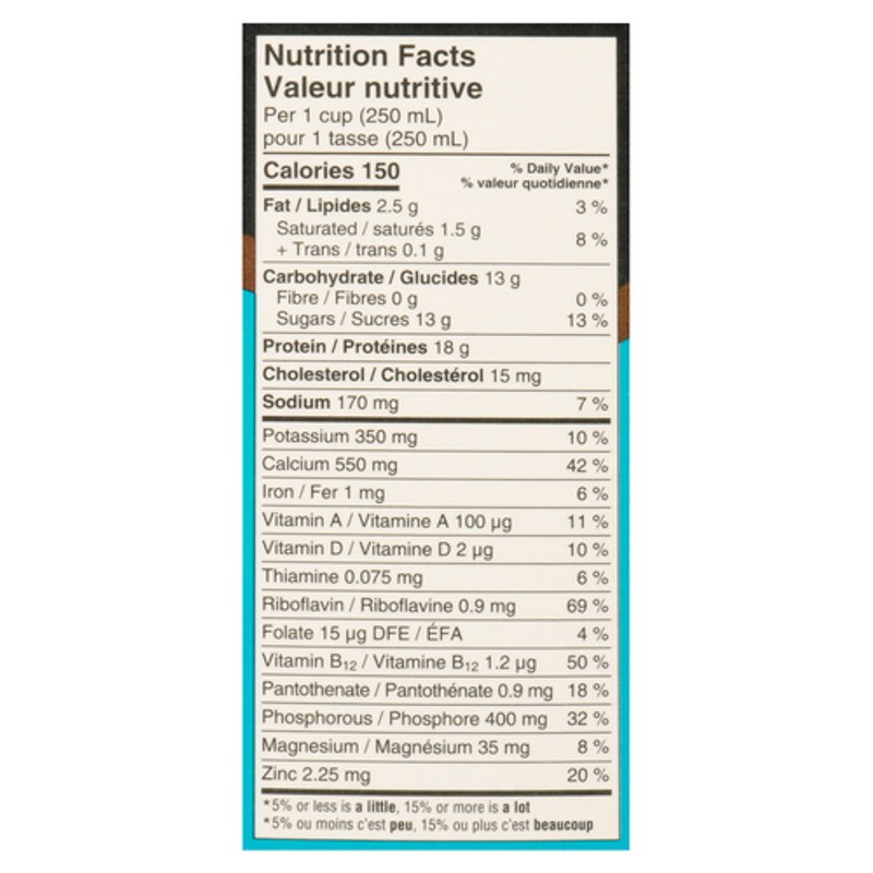 Natrel Plus Lactose-Free 1% Protein Milk Chocolate 2 L - Voilà Online ...