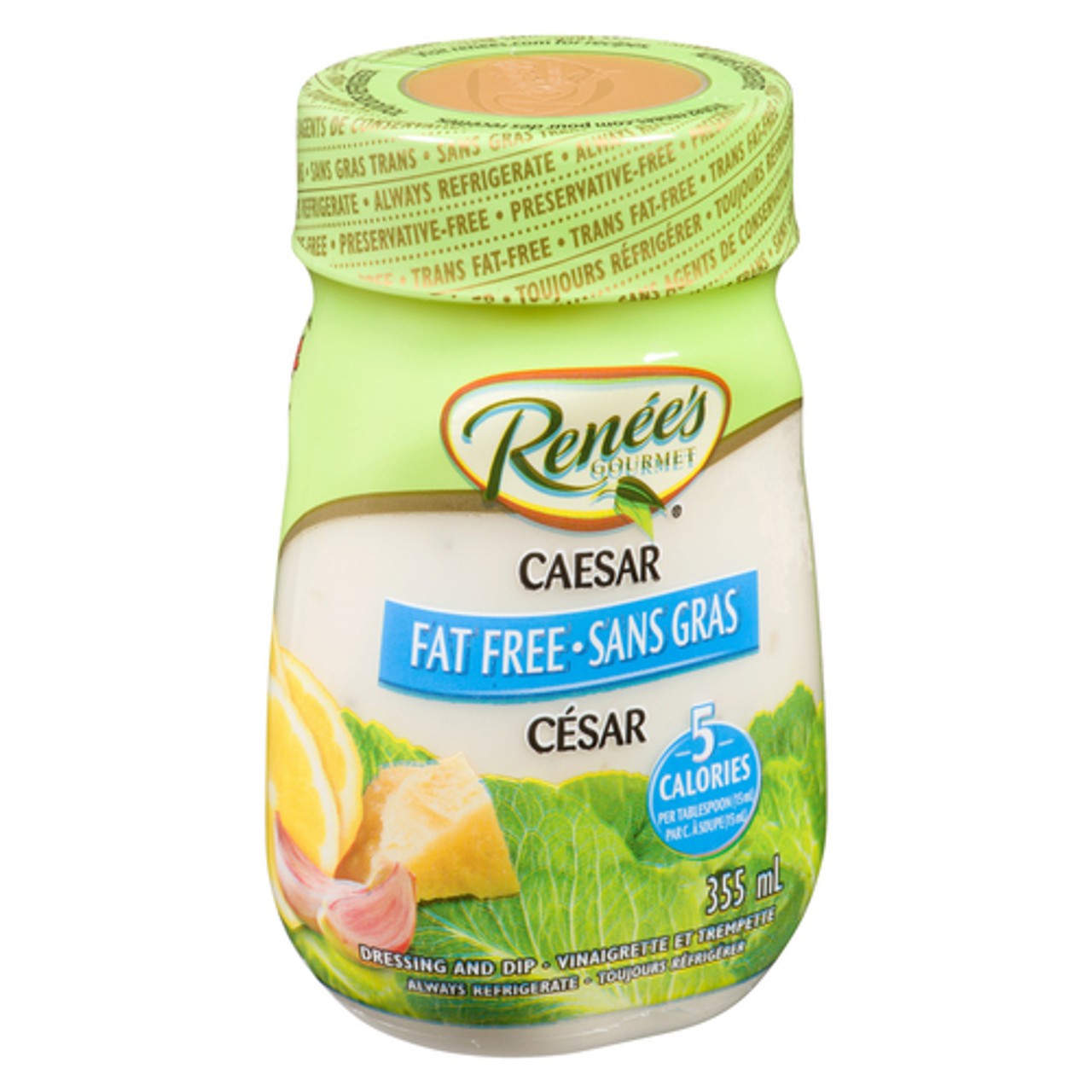 Renée’s Salad Dressing Fat Free Caesar 355 ml - Voilà Online Groceries ...