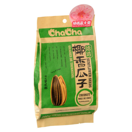 ChaCha Coconut Sunflower Seeds 260 g - Voilà Online Groceries & Offers
