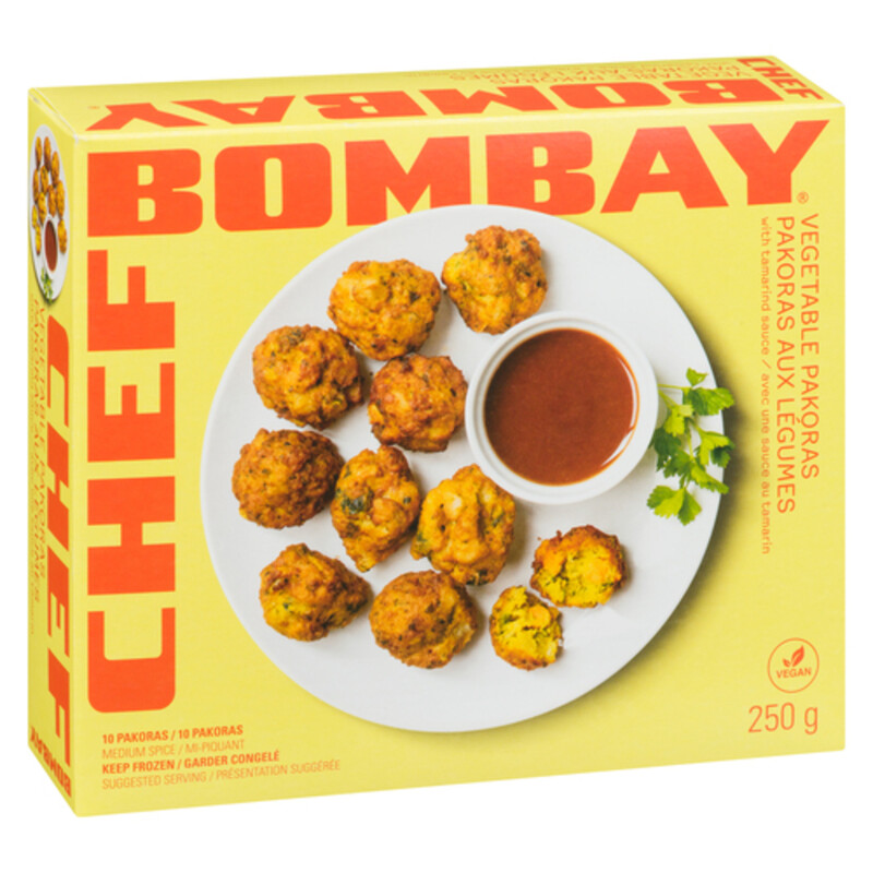 Chef Bombay Frozen Vegetable Pakoras 250 g - Voilà Online Groceries ...
